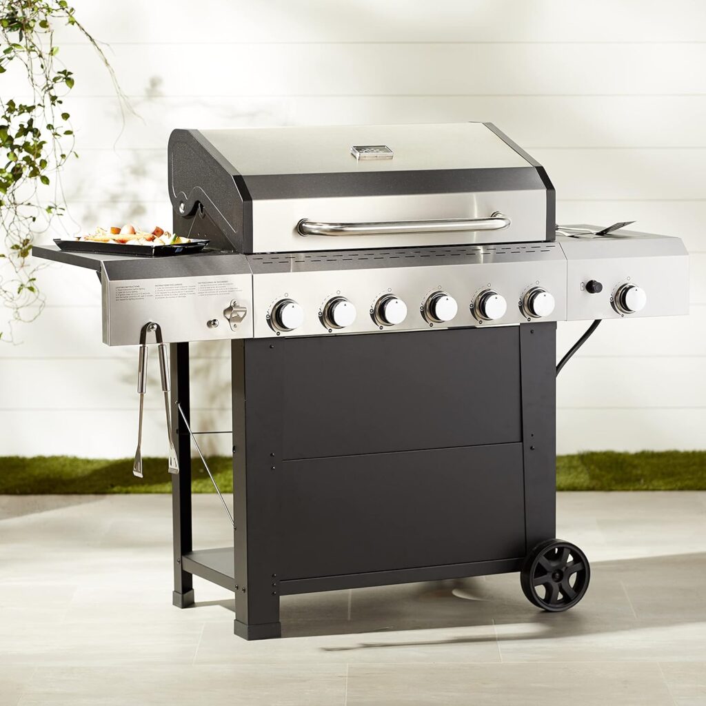 Amazon Basics Freestanding Gas Grill with Side Burner Review - Cooking ...