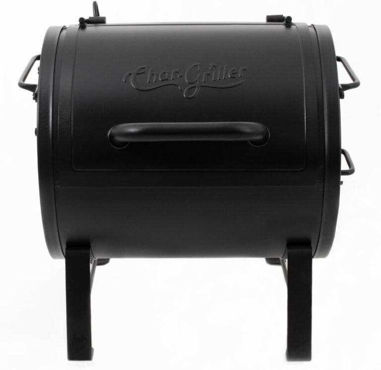 Char-Griller® Portable Charcoal Grill and Side Fire Box Attachment ...