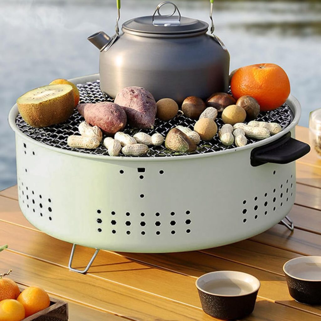 12 Inch Portable Charcoal Grill Review - Cooking Down Home