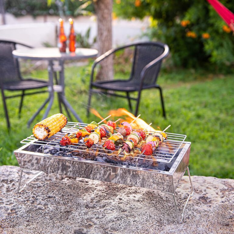 Moss & Stone Portable Tabletop Grill Review - Cooking Down Home