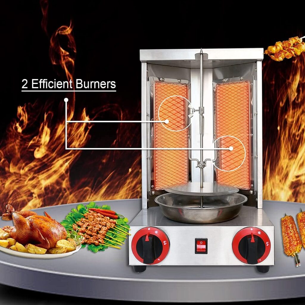 Shawarma Grill Doner Kebab Machine Review - Cooking Down Home