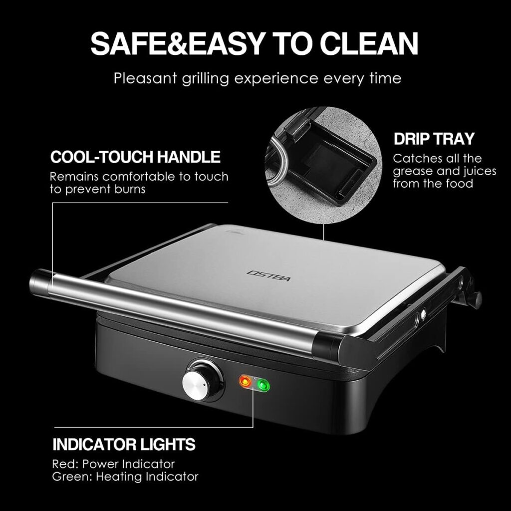 OSTBA Panini Press Grill Review - Cooking Down Home